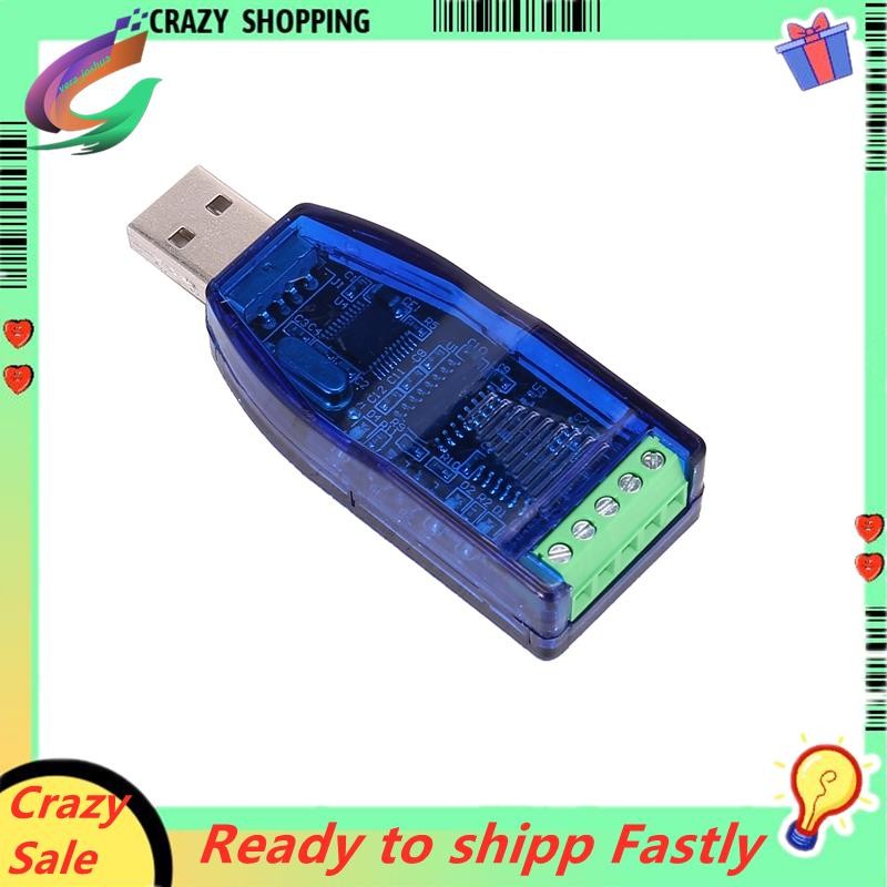อุตสาหกรรม USB to RS485 RS232 Converter อัพเกรดป้องกัน RS485 Converter ความเข้ากันได้ V2.0 ...