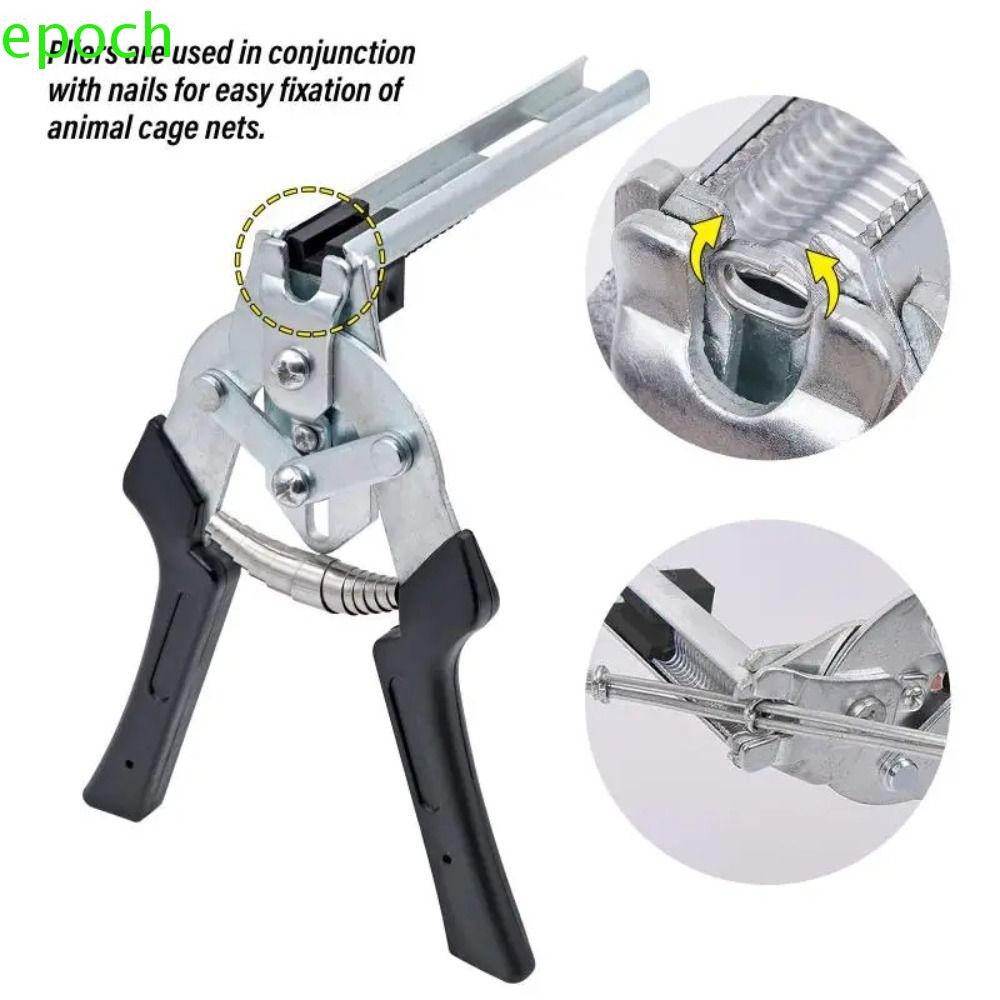 Epoch สัตว์กรง Hog แหวนคีม, 600 ชิ้น M คลิปฟาร์มกรงซ่อมคีม, รั้วลวดยึด ...