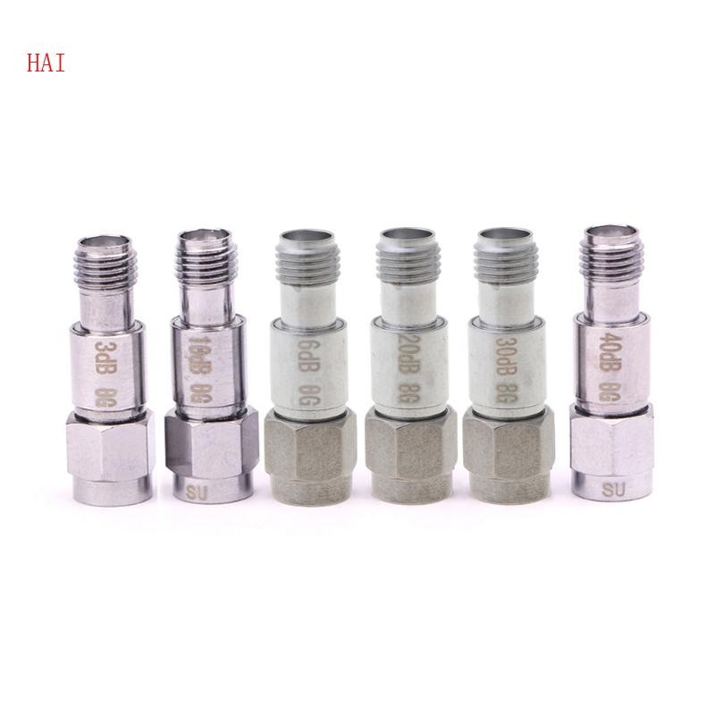 Hai Attenuators ความถี่ 6GHz SMA ตัวเชื่อมต่อคงที่ 40DB 30DB 20DB 10DB 6DB 3DB | Shopee Thailand