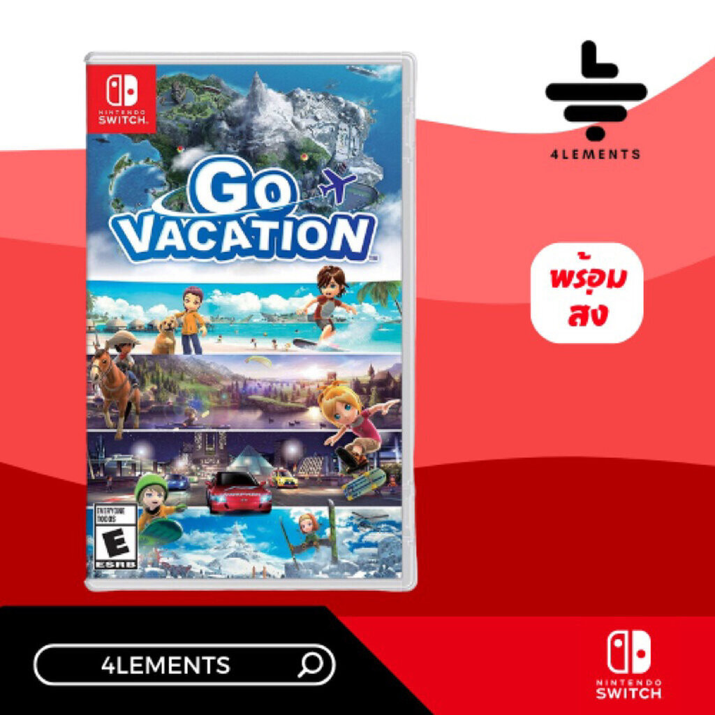 (พร้อมส่ง) SWITCH GO VACATION (US) (มือ1) | Shopee Thailand