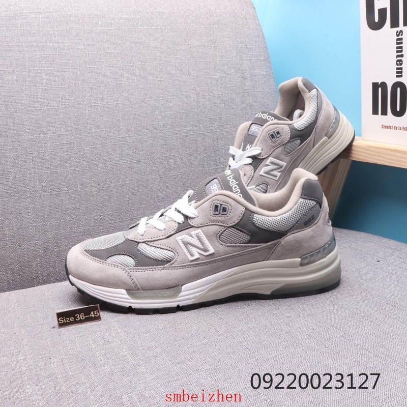 New balance m992 รองเท้าวิ่ง Retro สีเทา ร้อย | Shopee Thailand
