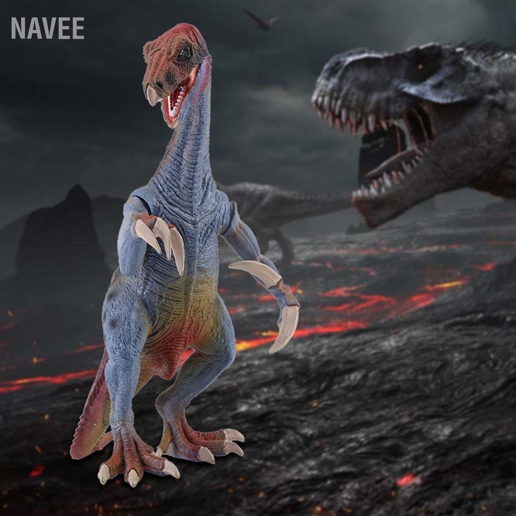 NAVEE Mini Sickle Dragon Shape เคลื่อนย้ายได้ Jurassic Figure ของเล่น ...