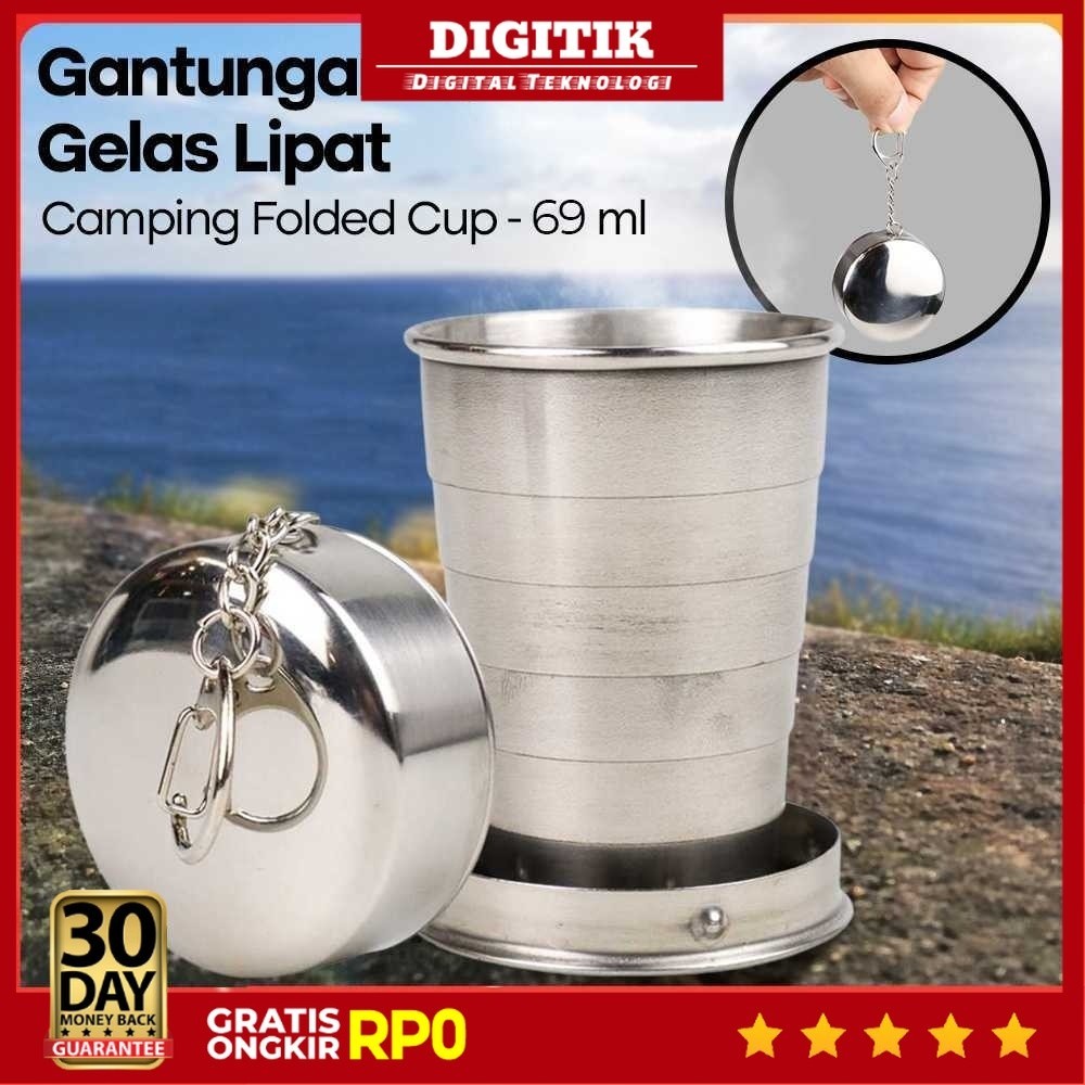 Gantungan Digitik - พวงกุญแจแก้วพับได้แคมป์ปิ้ง 69ml - 7011 | Shopee Thailand