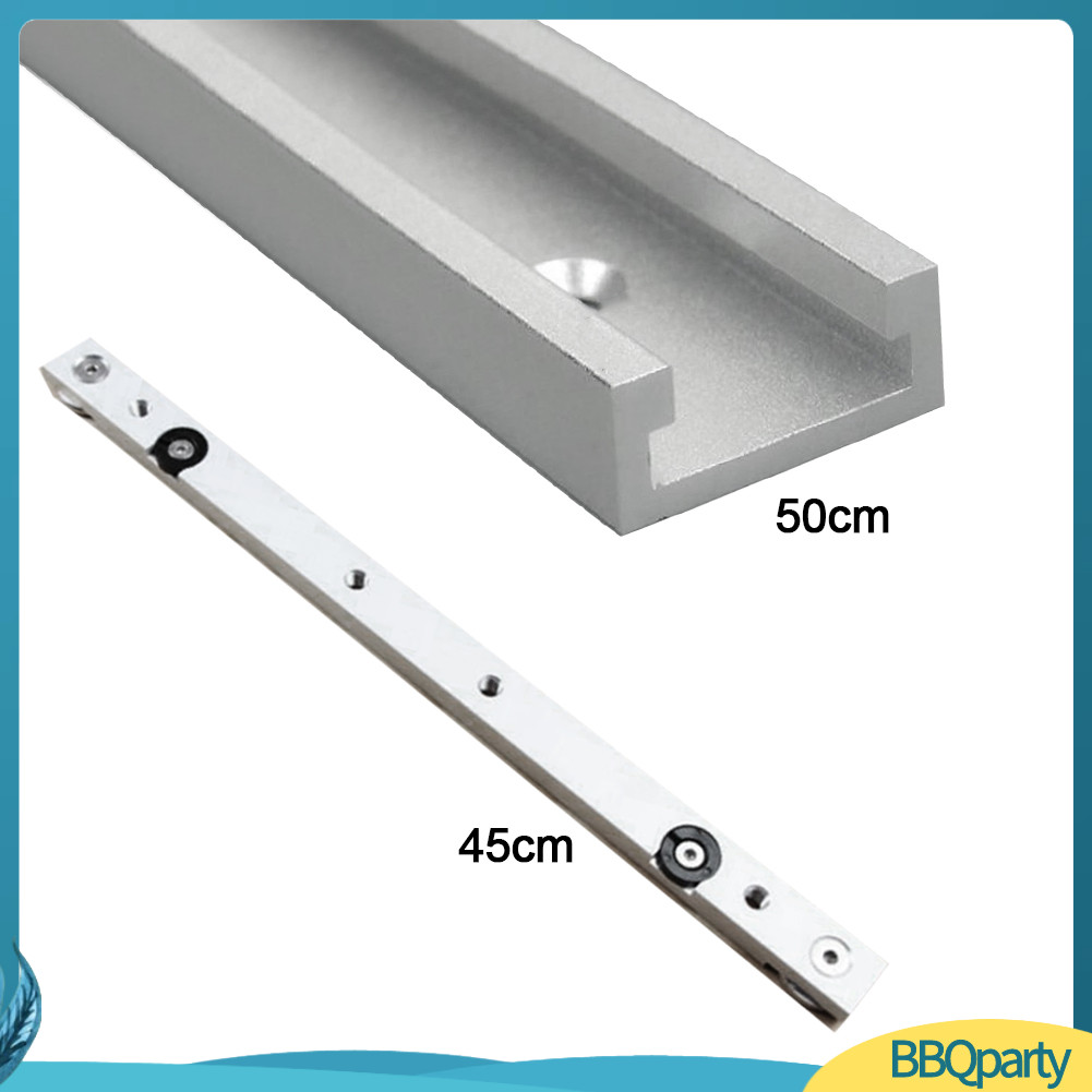 30/40/50/60 ซม.งานไม้อลูมิเนียม T-track Slot Slider Bar ตารางเลื่อย ...
