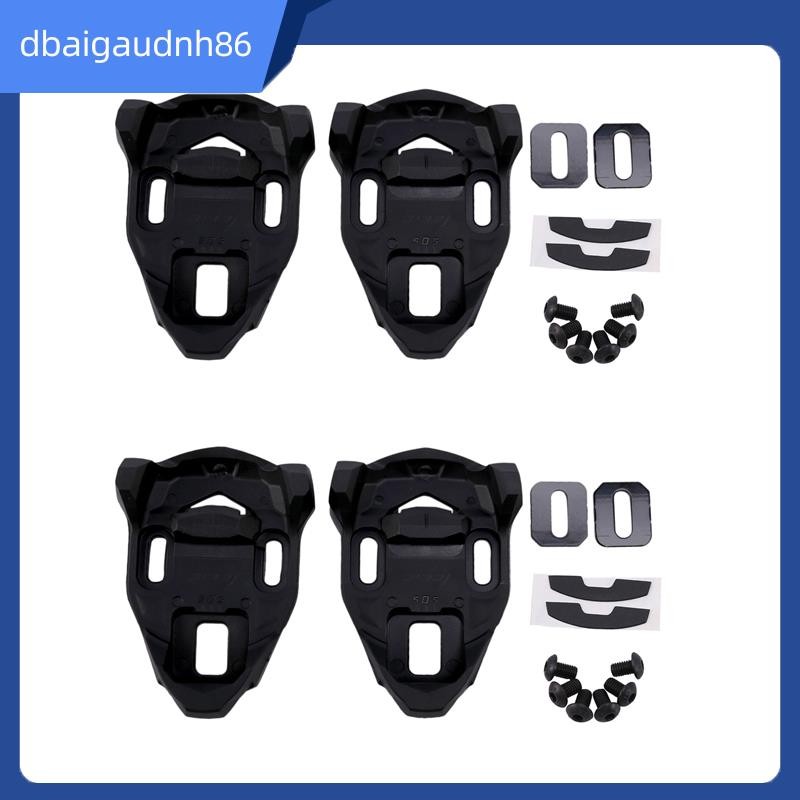 READY Stock4x Bike Cleat ชุดพลาสติกสีดําจักรยานเสือหมอบขี่จักรยานเหยียบ ...