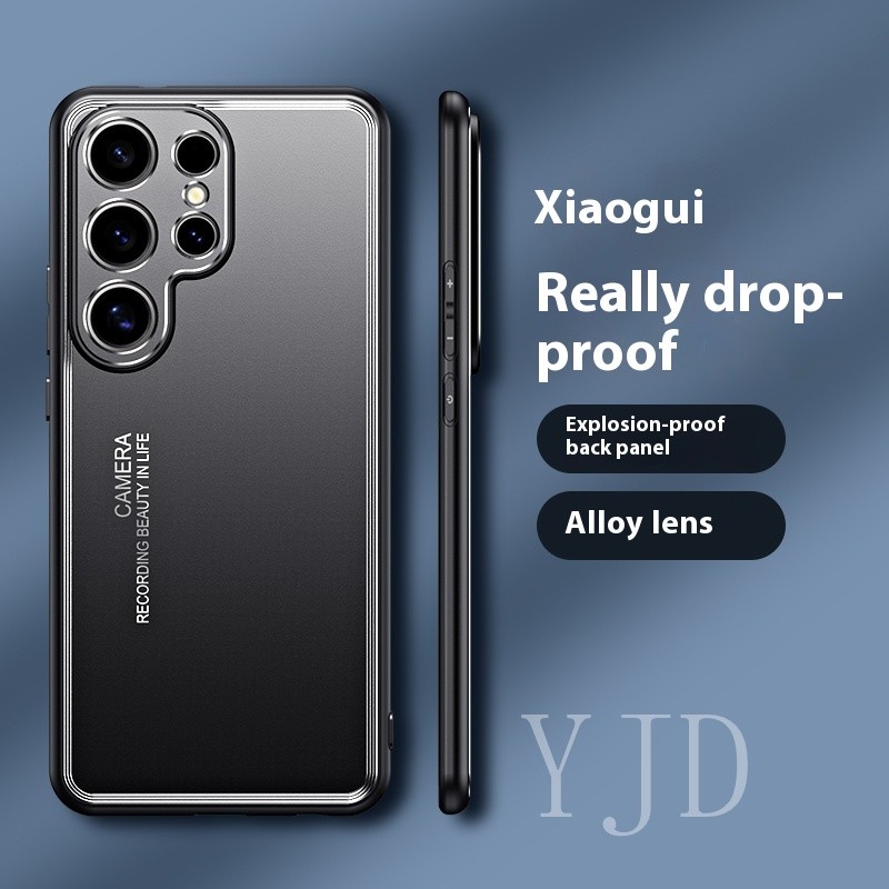 Yjd สําหรับ Samsung Galaxy S25 Ultra Metal Back Plate TPU Anti-Drop เคส ...