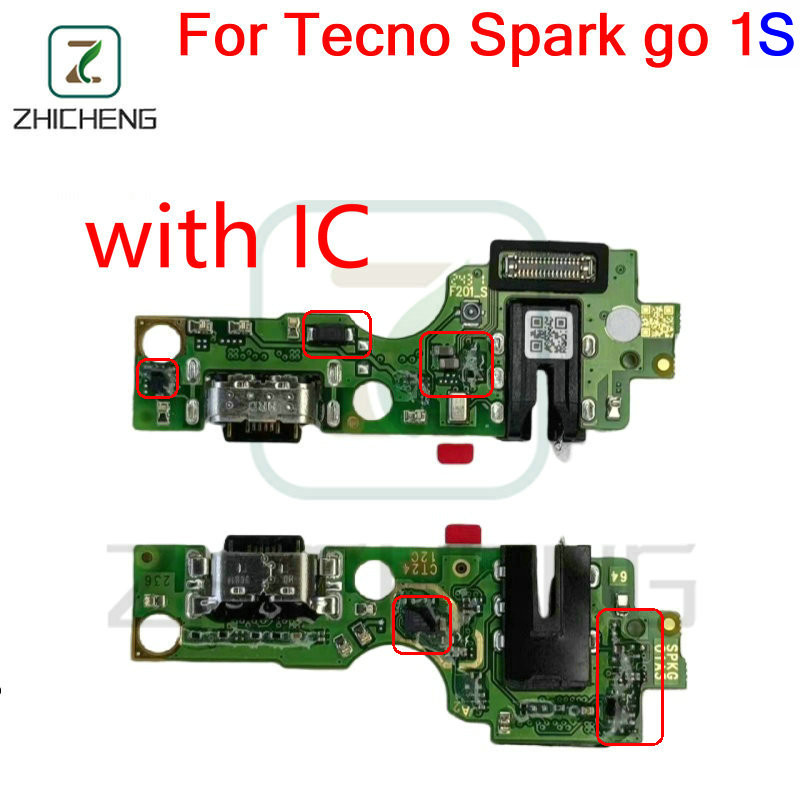 สําหรับ Tecno Spark go 1S USB Dock Charger Port แท่นชาร์จจอแสดงผล ...