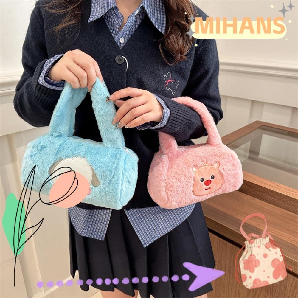 Mih กระเป๋า Sanrio กระเป๋าถือลายการ์ตูน Hello Kitty กระเป๋าถัง Capybara ...