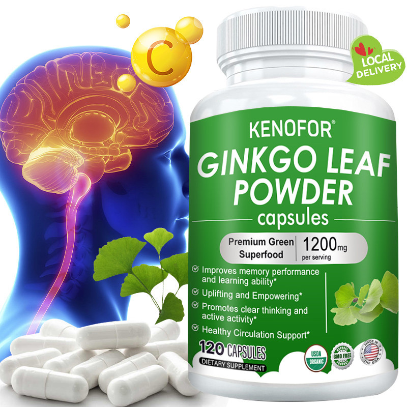 Kenofor Ginkgo Biloba อาหารเสริม เพื่อสุขภาพสมองและหัวใจ - ความจําและ ...