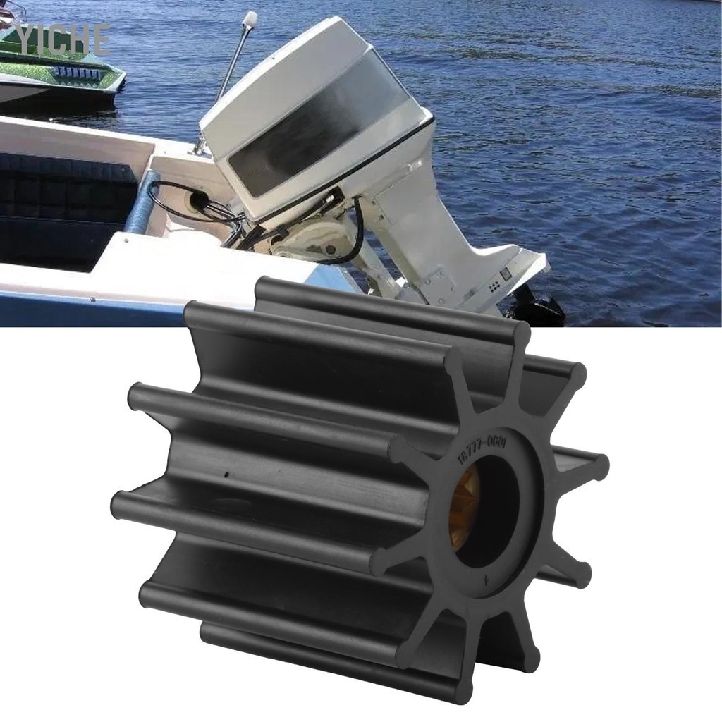 YiChe ใบพัดปั๊มน้ำนอก 10 ใบมีดอุปกรณ์เสริม Fit สำหรับ Jabsco 18777-0001-P | Shopee Thailand