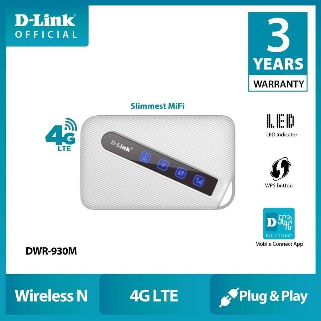 D-LINK 4G/LTE Mobile Router DWR-930M (MD4-000011) | Shopee Thailand