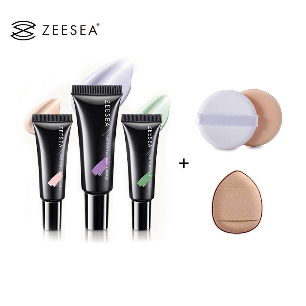 Zeesea ไพรเมอร์เบส ปรับสีรูขุมขน ให้ความชุ่มชื้น 3 สี 10 กรัม | Shopee Thailand