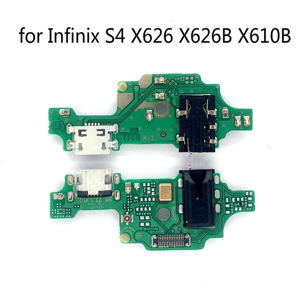 บอร์ดเชื่อมต่อพอร์ตชาร์จ USB สําหรับ Infinix S4 X626 X626B X610B ...
