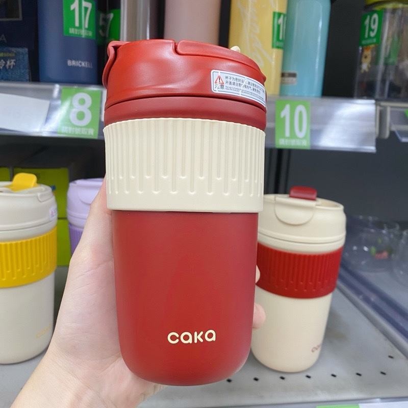 Caka แก้วชาเซรามิก สเตนเลส 316 มีฉนวนกันความร้อน ขนาด 450 มล. เป็นมิตร ...