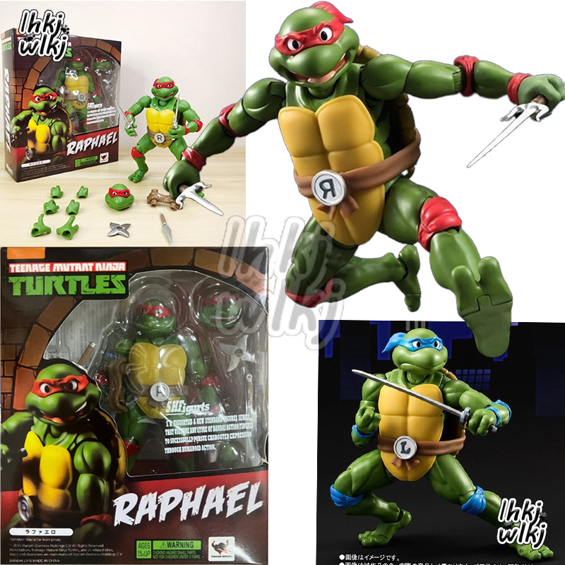 โมเดลฟิกเกอร์ นินจาเต่า Leo Don Mikey Raph 1990 ของเล่นสําหรับวัยรุ่น ...