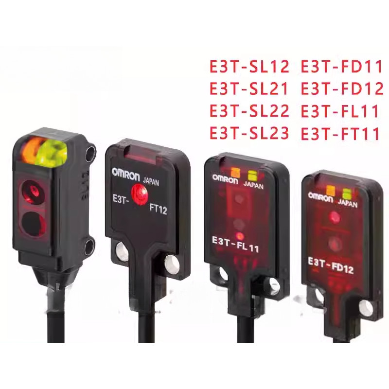 Omron โฟโตอิเล็กทริคสวิตช์ E3T-SL11-SL12-ST11-ST12-SL21-SL22-SL23-SL24 ...