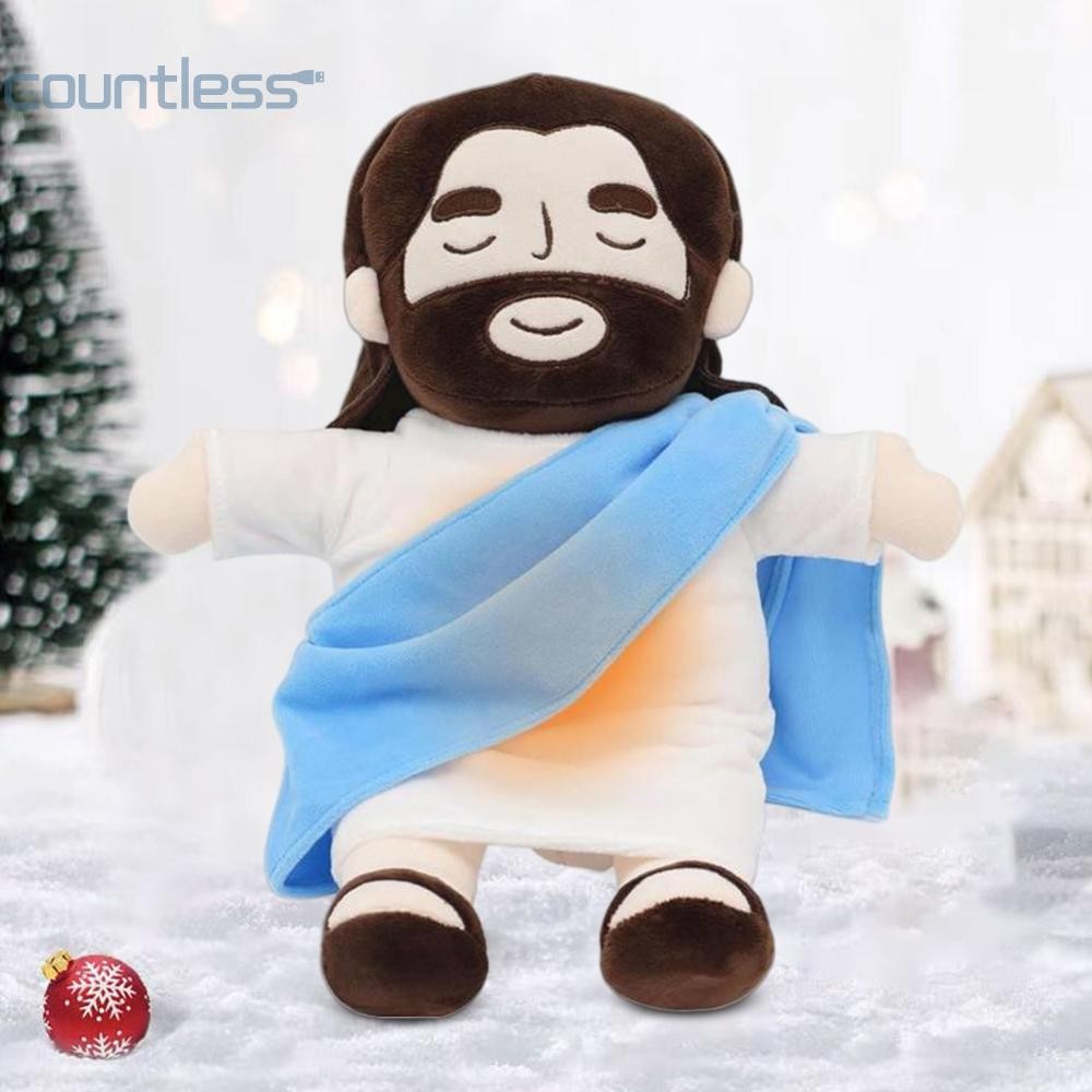 Jesus Plush Soft Soothing Saviour Doll Jesus Plushies สําหรับคริสตจักร ...