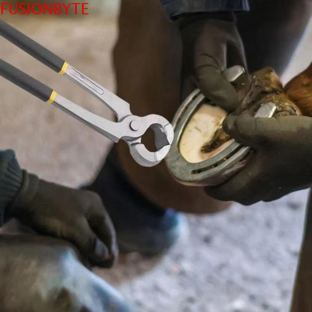 Fusionbyte คีมจมูกแบน, 6/8/10 นิ้วแบนปากม้า Hoof Nipper, ทนทานลื่น Grips เหล็กเกรดอุตสาหกรรม ...