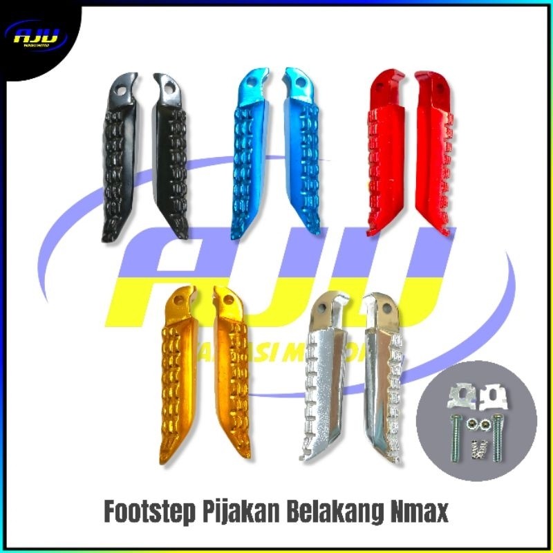 Footstep NMax Aerox พักเท้าหลังหนึ่งชุดสําหรับ Yamaha NMax Aerox และรถ ...