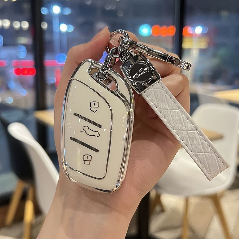 สําหรับ MG6 Mg ZS MG5 GT HS GS ฝาครอบกุญแจรถ Keyless Remote Key TPU ...