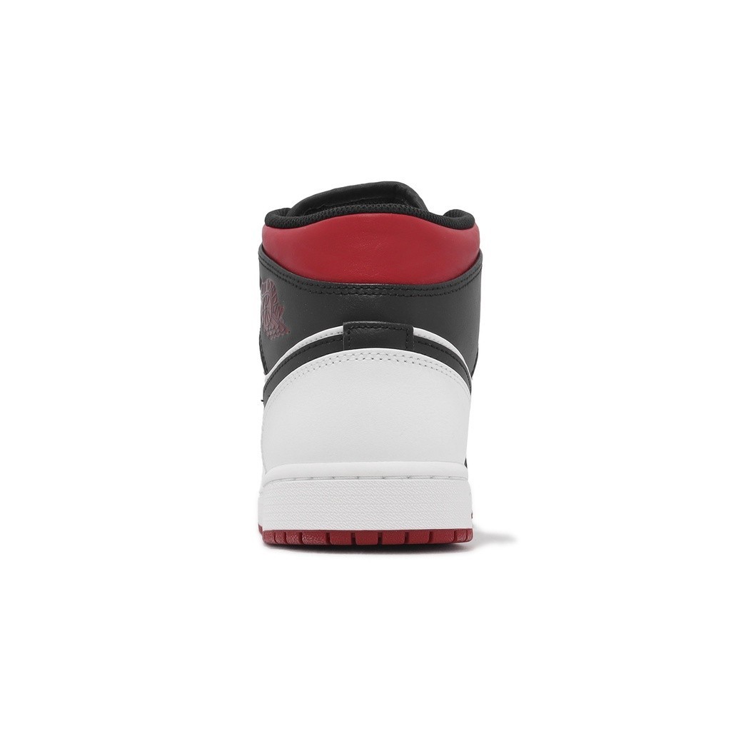 ,,NIKE Nike Air Jordan 1 Mid Gym Red Black Toe AJ1 Men's Shoes [ACS ...