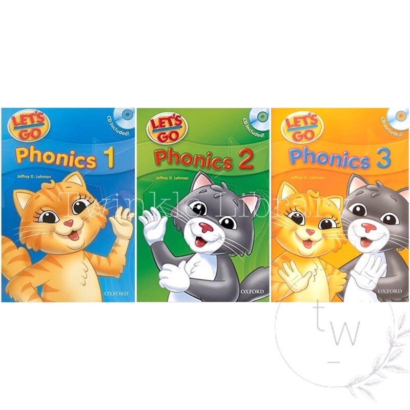 Lets Go Phonics Physical เล่ม 1 2 3 และคําตอบ | ภาษาอังกฤษเด็ก Pg/อนุบาล | Shopee Thailand
