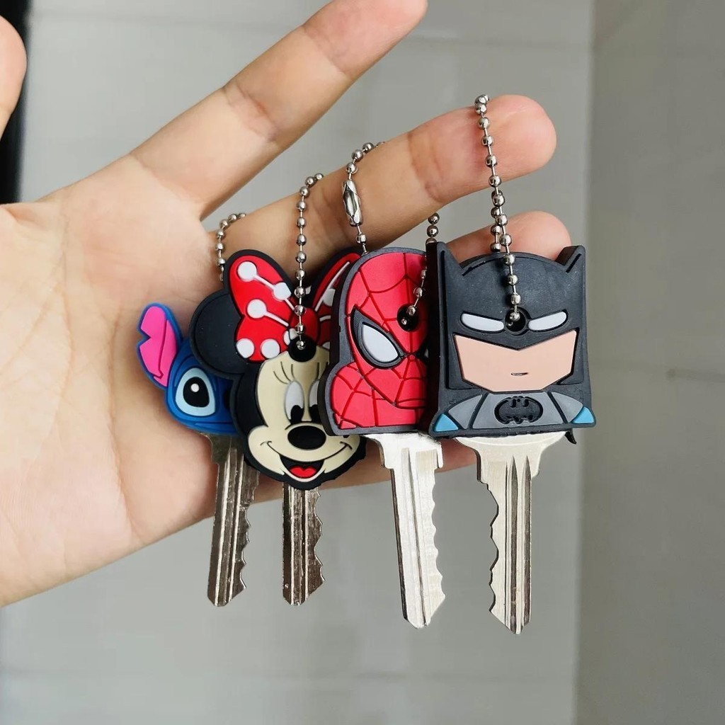 พวงกุญแจรถยนต์ ลาย Avenger Batman และ Minnie Iron Spider Man 50 รุ่น ...