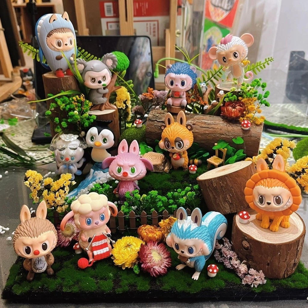 Popmart POPMART THE MONSTERS labubu labubu Elf Animal Series ของเล่น ...