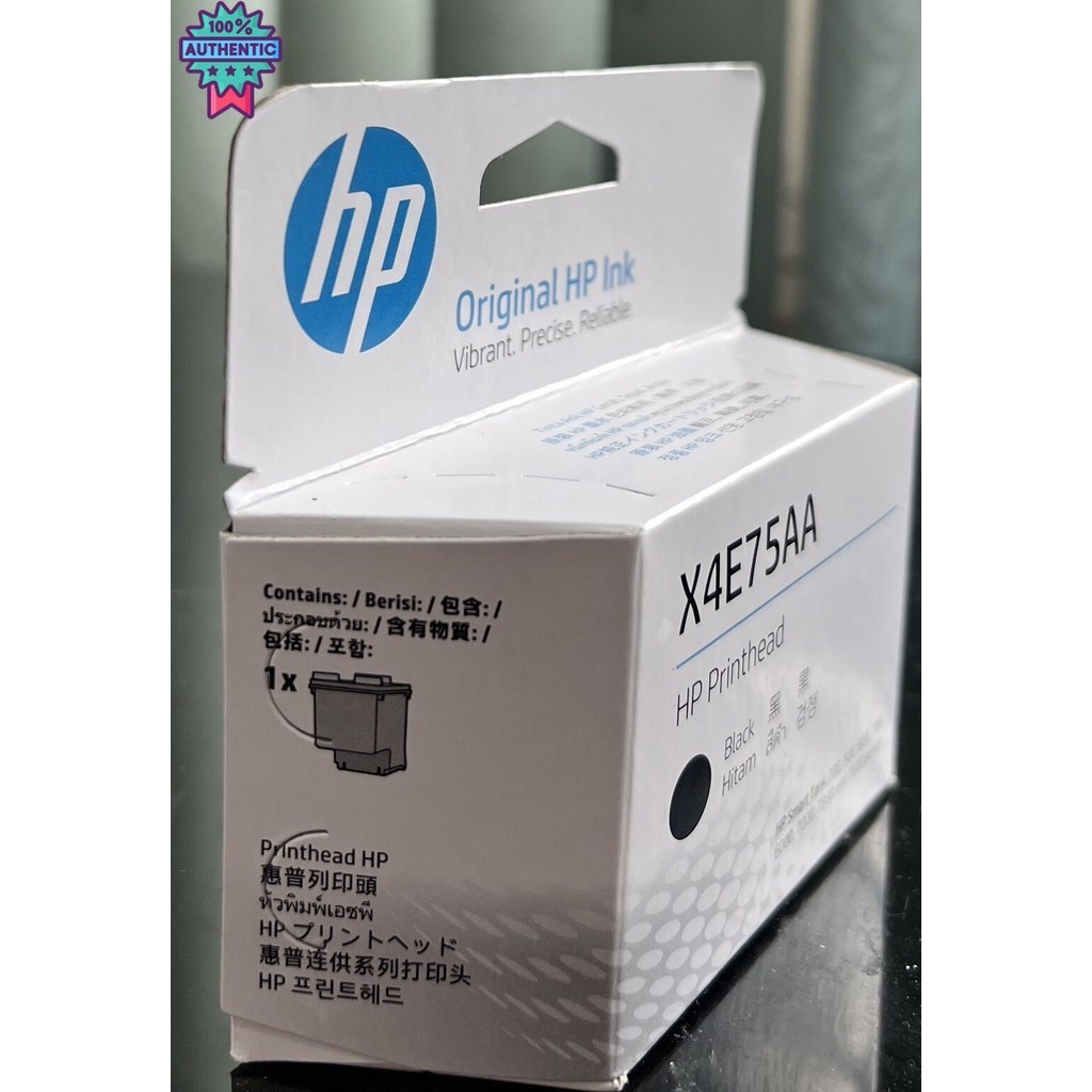 Print Head HP X4E75AA BK HP Smart Tank 500, 515, 615 | Shopee Thailand