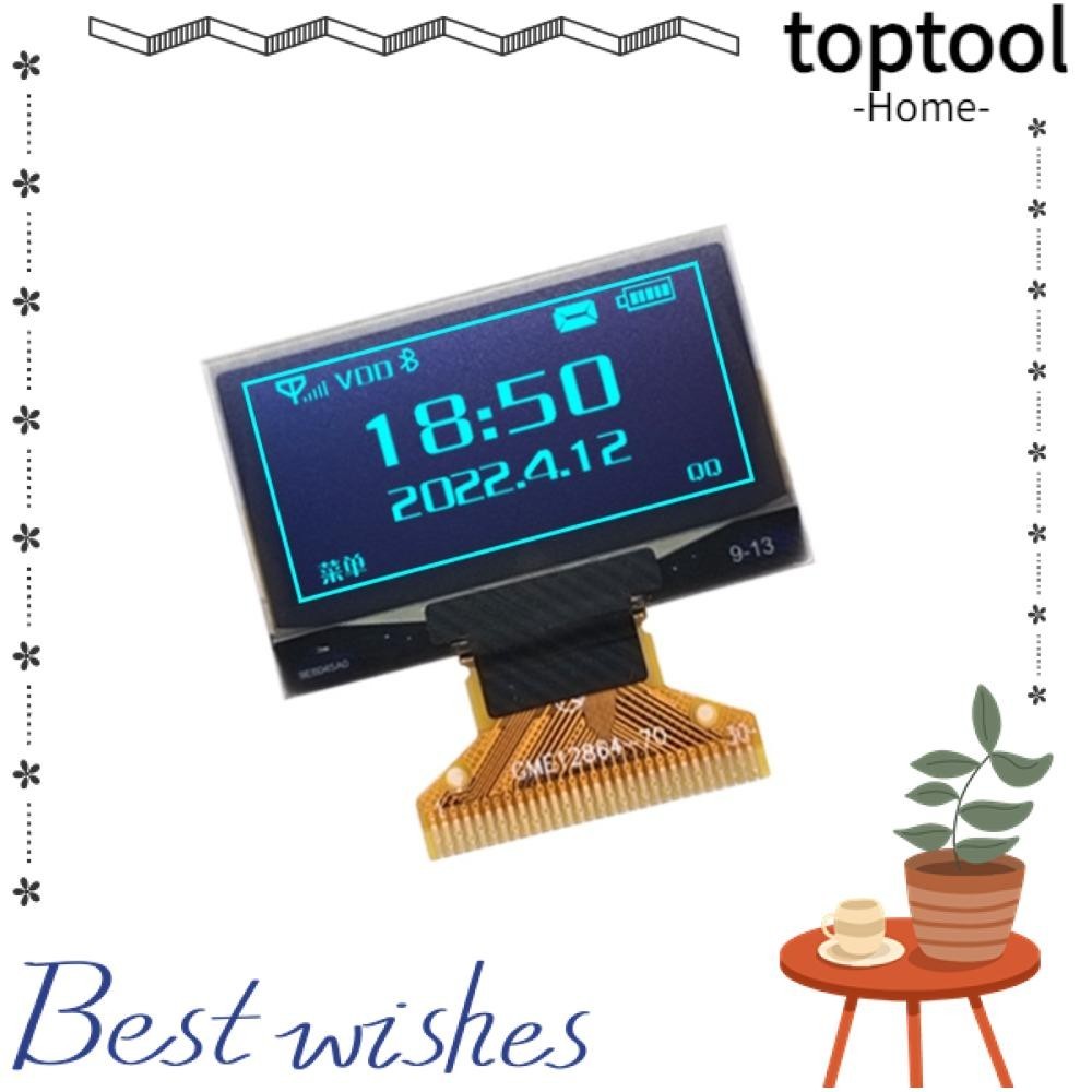 Toptool บอร์ดหน้าจอ LCD sh1106 30PIN 2 สี 12864 LCD 12864 OLED CH1116 OLED LCD | Shopee Thailand