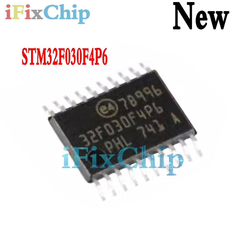 5 ชิ้นใหม่เอี่ยม STM32 FnakeF4P6 TSSOP-20 STM32F030 TSSOP 32F030F4P6 ...