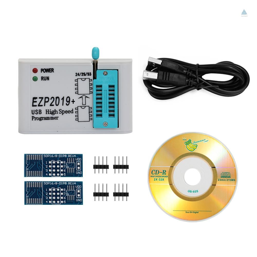 Ezp2019 ความเร็วสูง USB SPI โปรแกรมเมอร์สนับสนุน 32M แฟลช 24 25 93 ...
