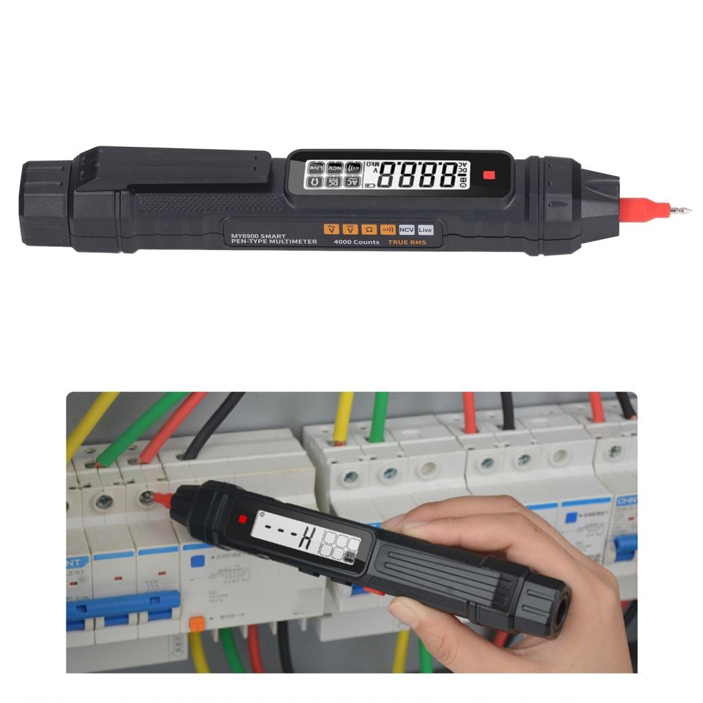 Digital Pen Type Multimeter ABS ความน่าเชื่อถือสูงการทดสอบไฟฟ้าการ ...