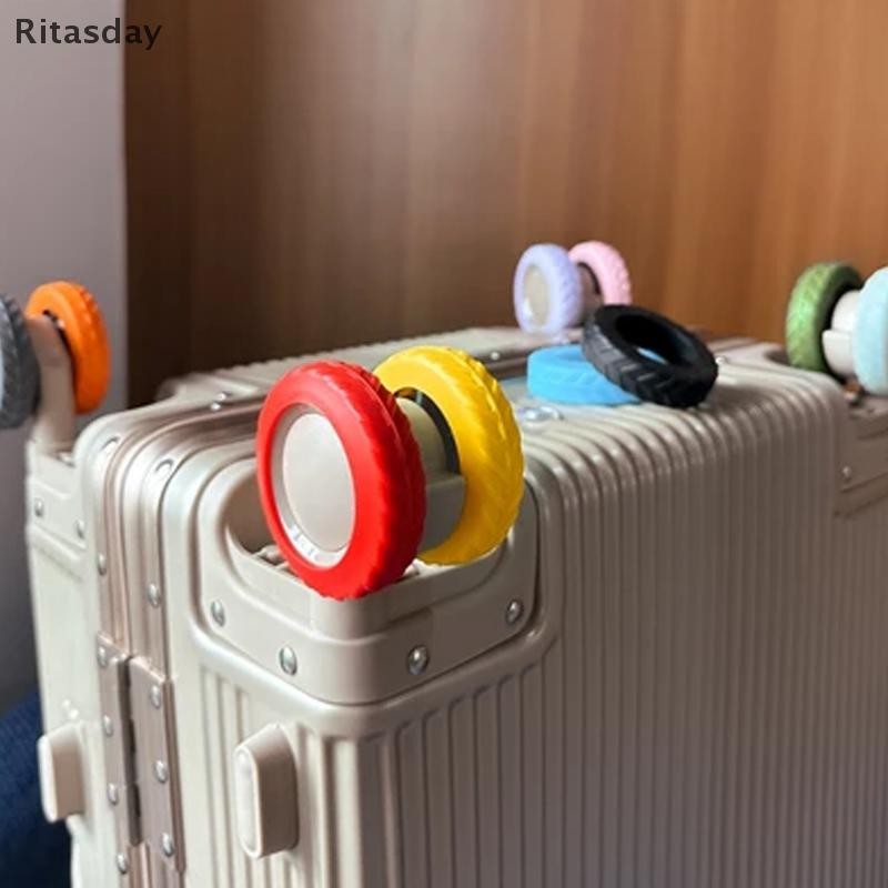 Ritasday ซิลิโคนกระเป๋าเดินทางฝาครอบป้องกันกระเป๋าเดินทางเงียบ Roller ...