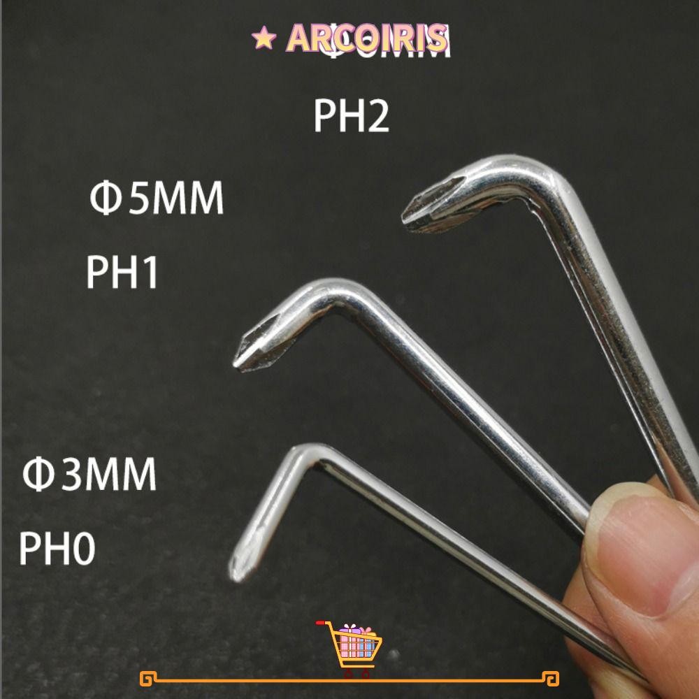 Arcoiris 3 ชิ้น/เซ็ตไขควงข้อศอกโค้งงอแขนสั้น PH0 PH1 PH2 เครื่องมือ L-Type | Shopee Thailand