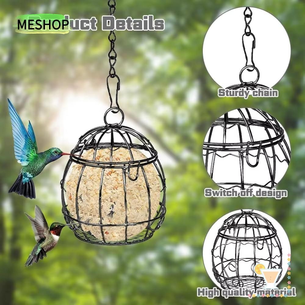 Me 2 ชิ้น Bird Feeder, SquirrelProof พร้อมตะขอโลหะแขวนผู้ถือ,ปลอดภัย ...