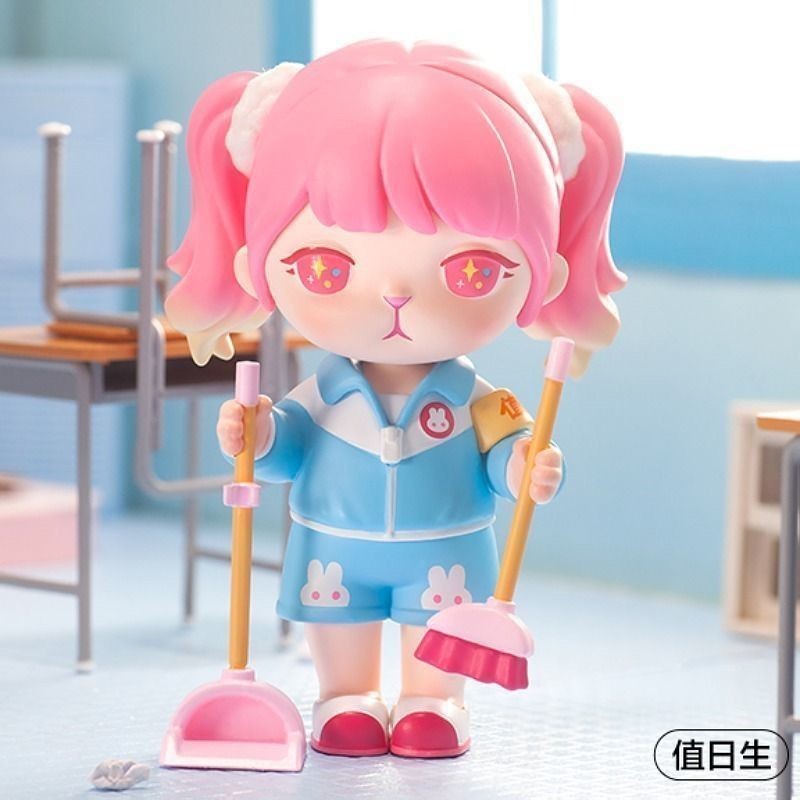 สินค้าใหม่ กล่องฟิกเกอร์ POPMART POPMART Bunny Campus Series Mystery ...