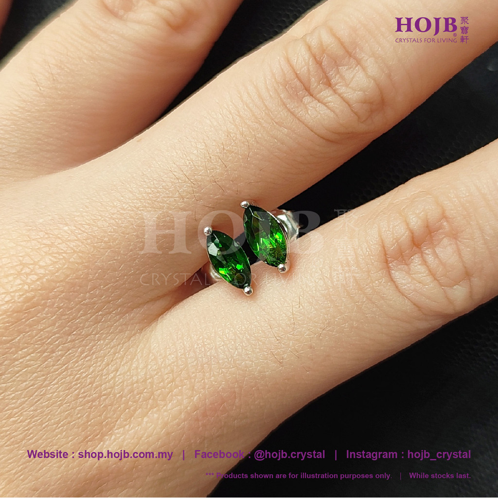 Hojb ต่างหูโครเมี่ยม ไซบีเรียน เกรดสูง 5A Olive S925 4x8 มม. 4X8 มม. 5A 925 4X8 มม. | Shopee ...