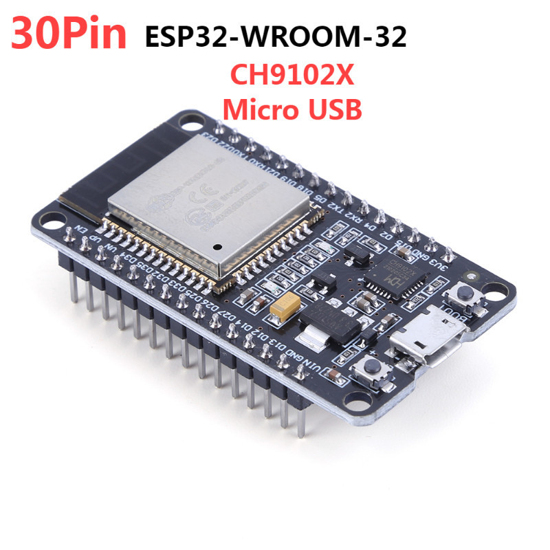 บอร์ดไมโครคอนโทรลเลอร์ ESP32 Esp-32 Esp-32S TYPE-C USB MICRO USB CP2102 ... บอร์ดไมโครคอนโทรลเลอร์ ESP32 Esp-32 Esp-32S TYPE-C USB MICRO USB CP2102 ...