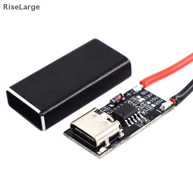 [RiseLarge] Pd/qc Decoy Board Fast Charge USB Boost Module Type-C 9V ...