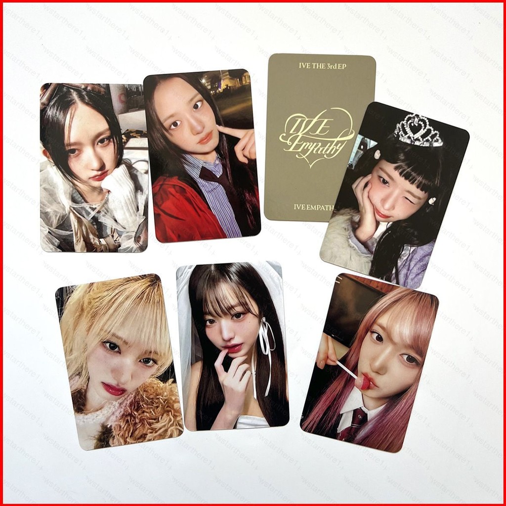 Jason 6 ชิ้น/เซ็ต IVE Yujin อัลบั้มใหม่ ATTITUDE LOMO Card Leeseo ...