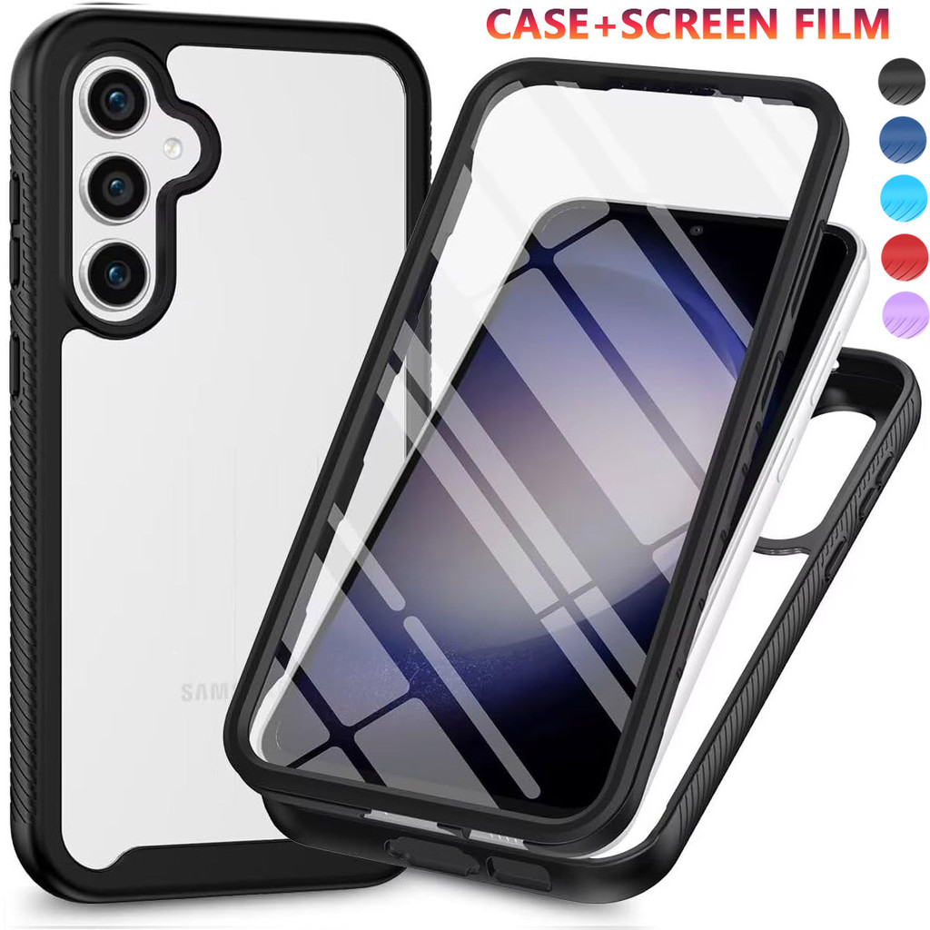 SAMSUNG สําหรับsamsung Galaxy S25 S24 S23 S22 Ultra S21 Plus S20 FE S25 + S24 + กรณีWในตัว ...