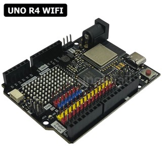 บอร์ดอาร์ดูโน่ Arduino UNO R4 WiFi Chinese Version (Black Edition ...