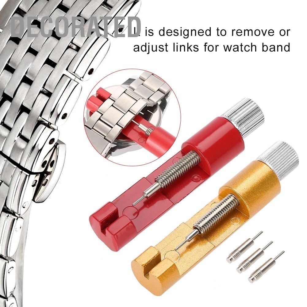 Decorated นาฬิกาสายรัด Link Pin Adjuster Remover ซ่อมเครื่องมือชุด ...