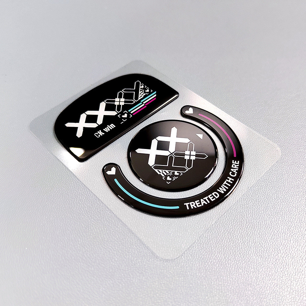 สติกเกอร์ติดขาเมาส์ แบบโค้ง น้ําหนักเบา สําหรับ Logitech GPW 2 G PRO X ...