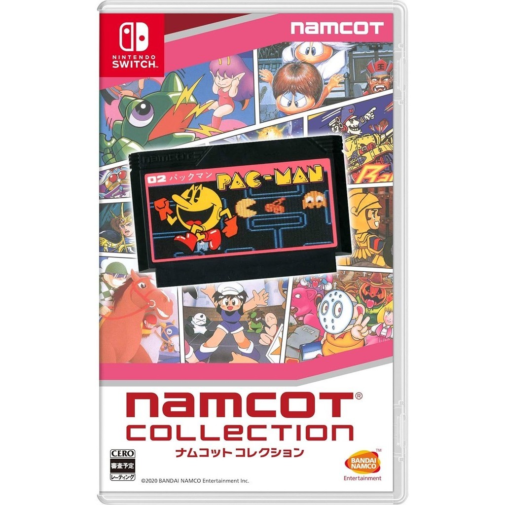 แผ่นเกม Nintendo Switch 🎮 Namcot Collection | แท้มือ1 🆕 | Zone2 ญี่ปุ่น ...