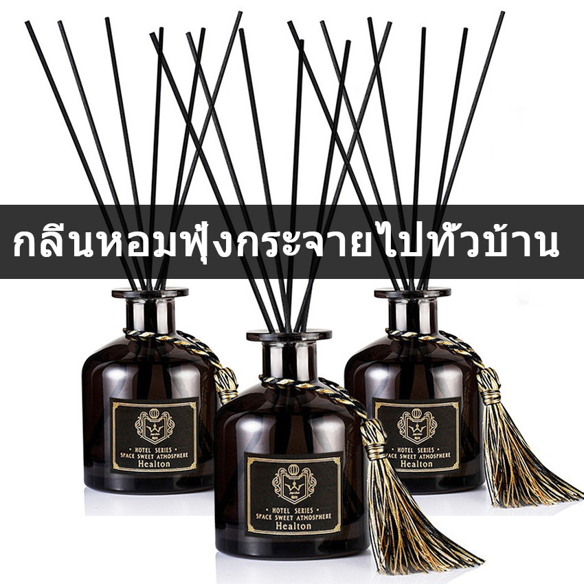 🌟กลิ่นโรงแรมหรู🌟 ก้านไม้น้ำหอม ก้านหอมปรับอากาศ Reed Diffuser 50มล.ขวด ...