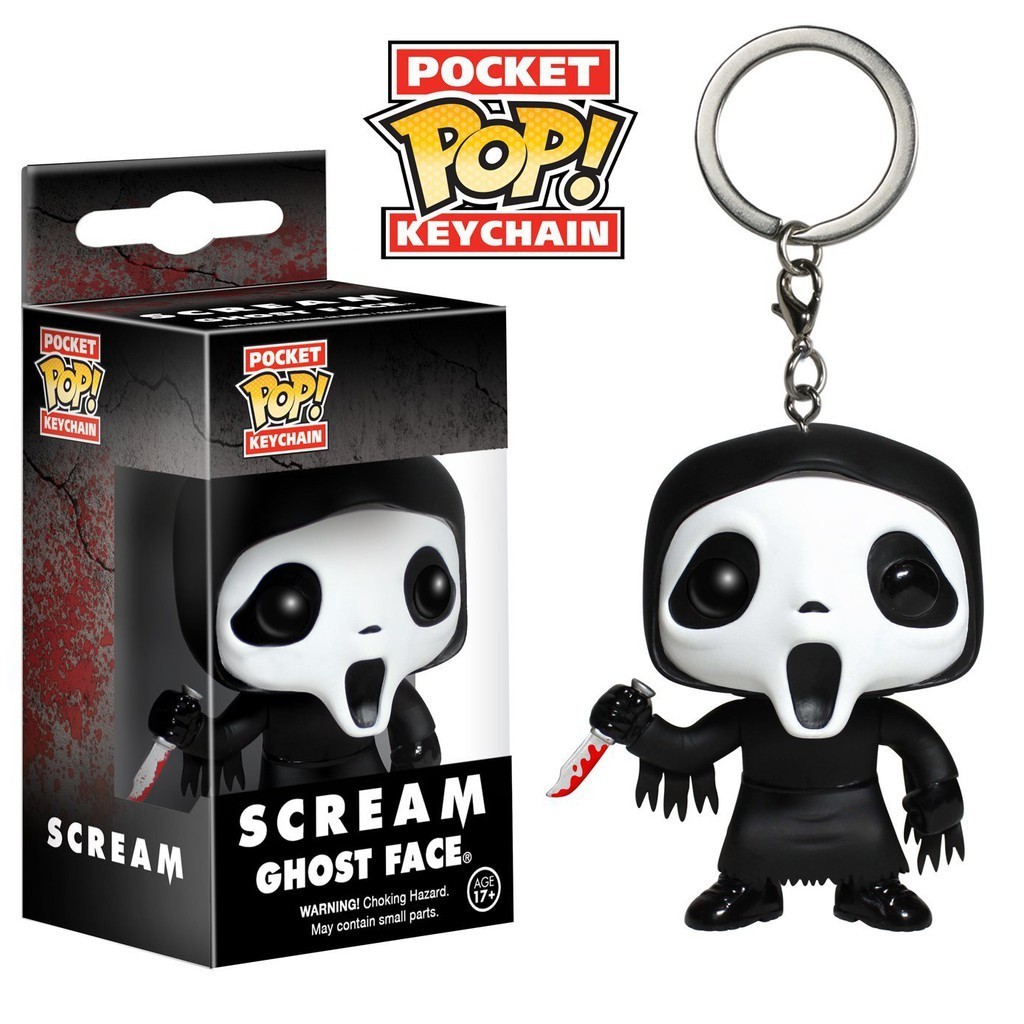 พวงกุญแจ Funko Pop Scream Ghostface สําหรับปาร์ตี้ฮาโลวีน | Shopee Thailand