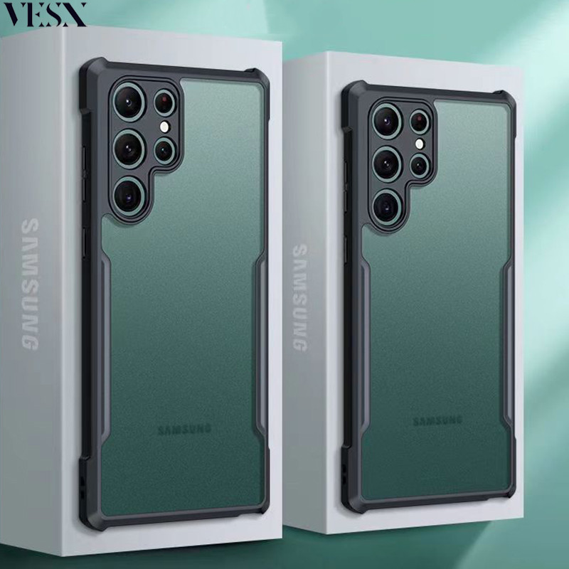 เลนส์กล้องหุ้มเกราะอะคริลิคใสป้องกันกรณีโทรศัพท์สำหรับ Samsung ss Galaxy A16 A06 A55 A35 A15 A05 ...