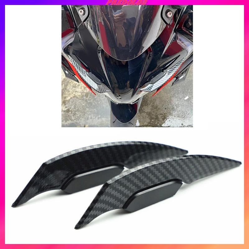[Predolo2] 2x Motorcycle Side Winglets Decals Motorcycle Front Fairing ...